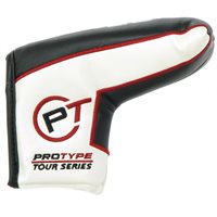 Used Odyssey Protype Tour Series Blade Putter Black / White / Red Headcover Golf Accessory at ...