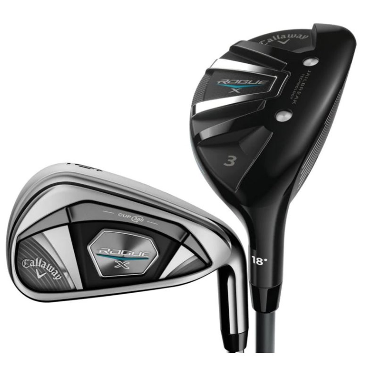 Used Callaway Rogue X Iron Set 6 Pw Aw Womens Used Golf Club At