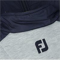 New FootJoy Full Zip Hybrid Outerwear Apparel at GlobalGolf.ca