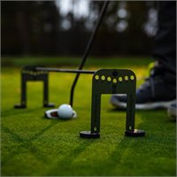 New PuttOUT Alignment Stick Set Black Putting Aids Golf Accessory at ...