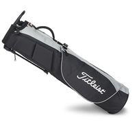 New Titleist Premium Carry Golf Bag Gray Black Carry at GlobalGolf.com
